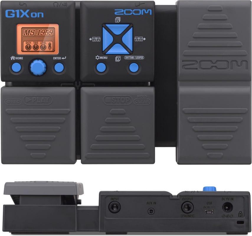 Zoom G1Xon Guitar Multi-Effects Pedal With Adapter | Diamu.com.bd