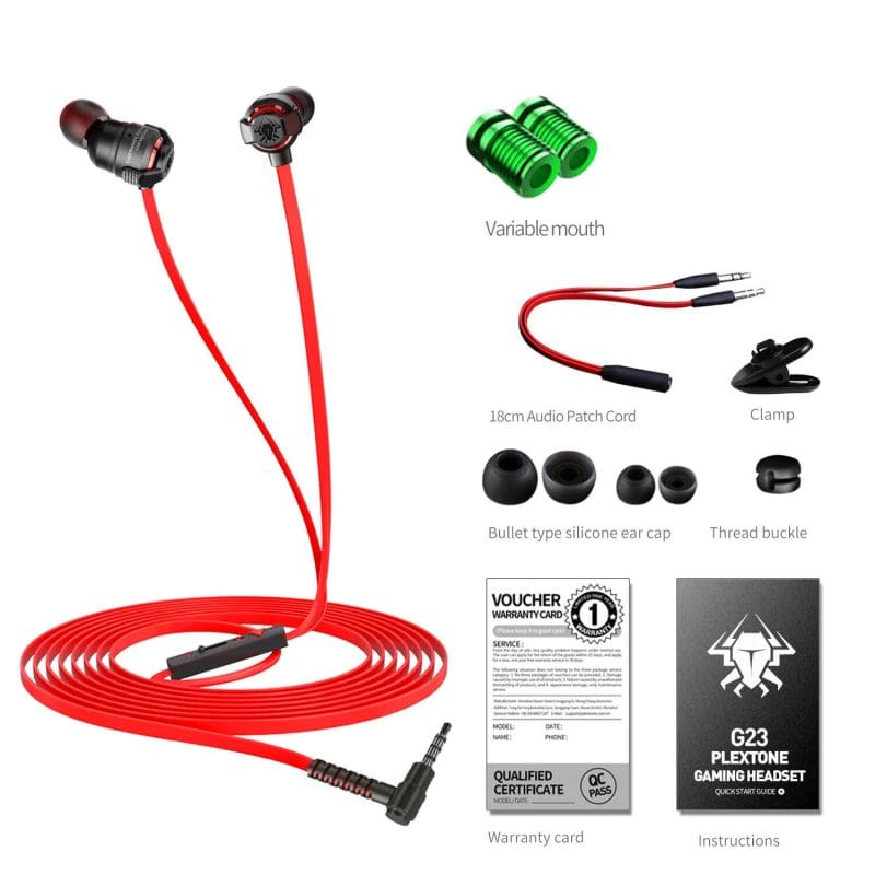 Plextone G23 Gaming Earphones Super Bass Price in Bangladesh | Diamu