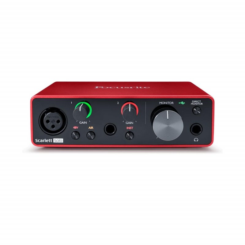 Focusrite Scarlett Solo Audio Interface Price in Bangladesh | Diamu
