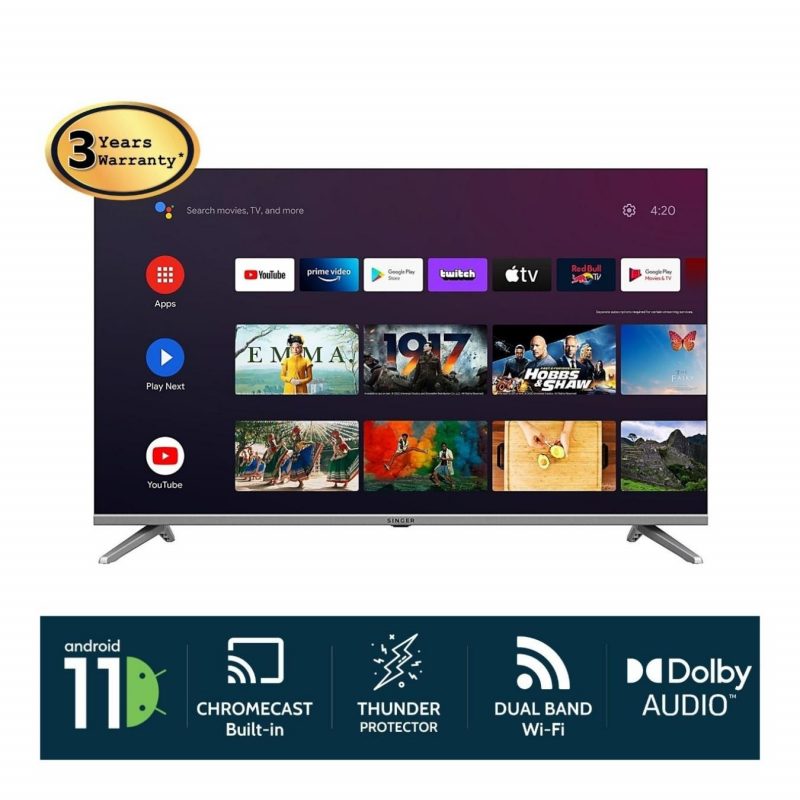 Singer Android TV 32E3AGOTV Price in Bangladesh | Diamu
