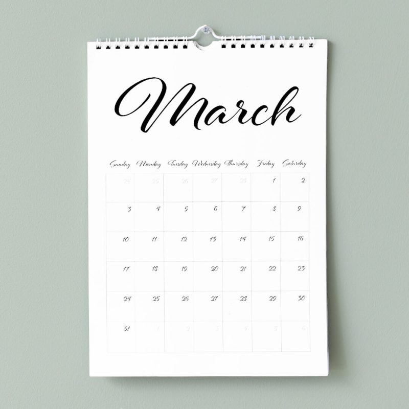 Corporate Wall Calendar Printing Service in Bangladesh | Diamu