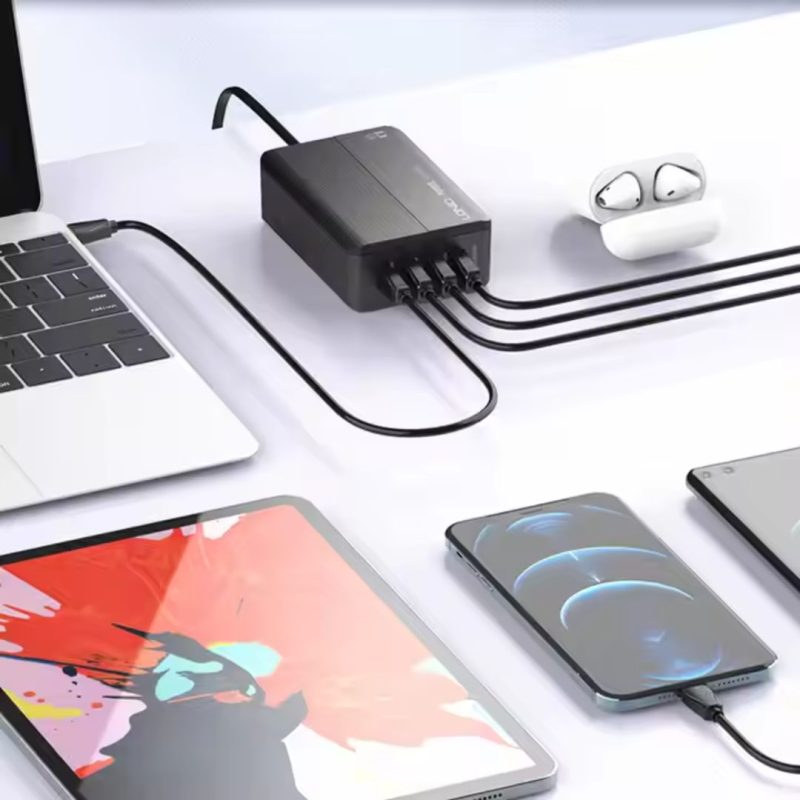 LDNIO LED Display 65W Desktop charger super fast charging